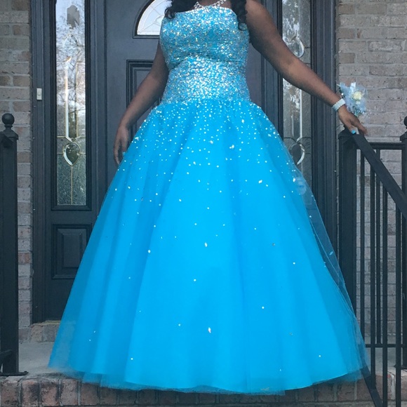 Dresses | Blue Prom Dress | Poshmark